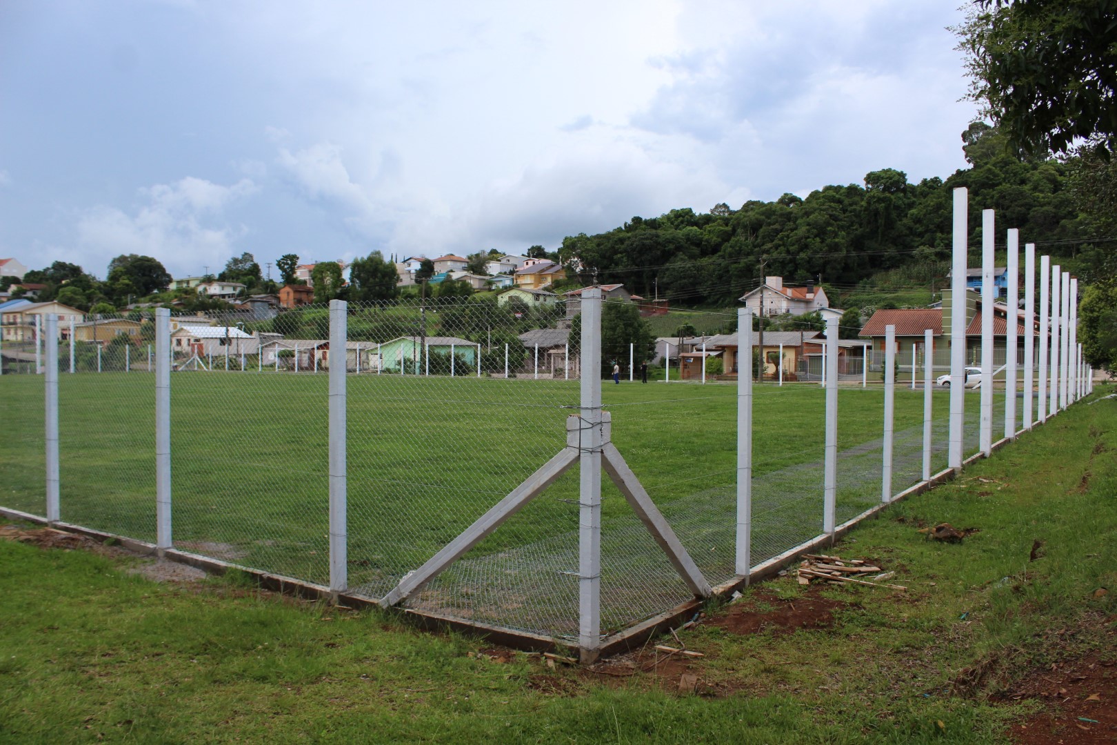 Obras no Estádio Juraci Prescendo de Nova Prata estão em fase de ...