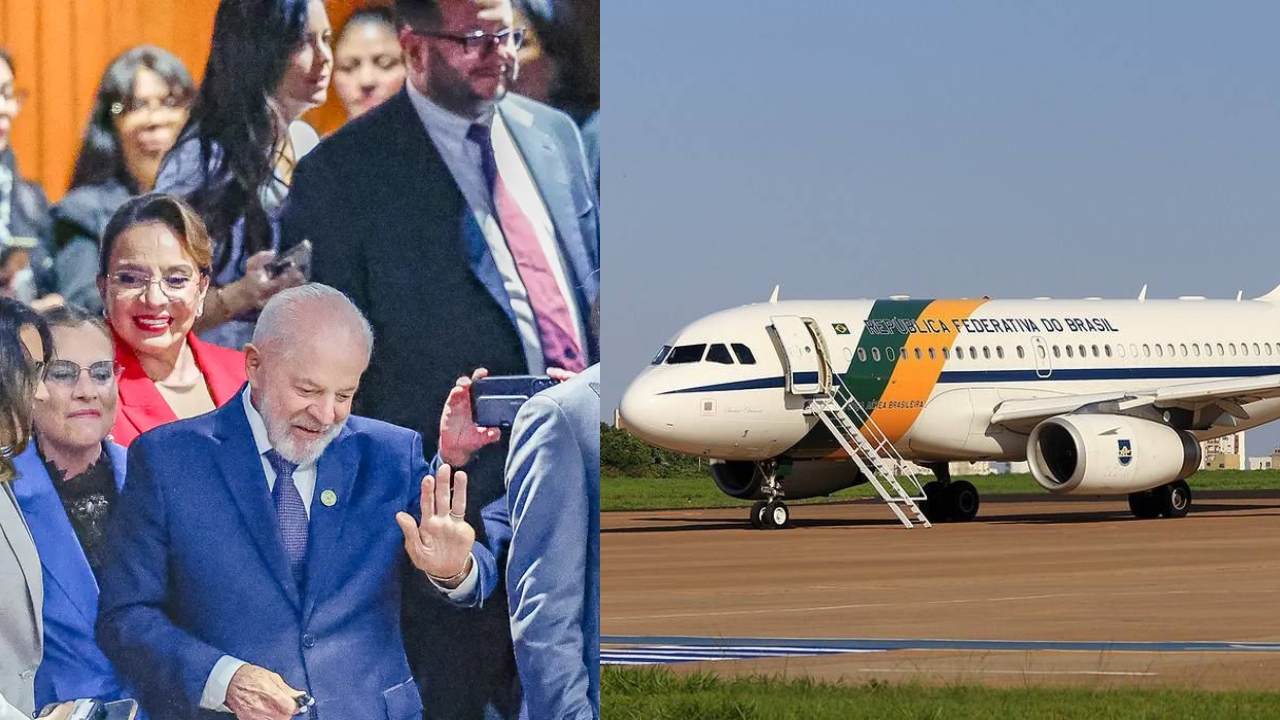 Após troca de aeronave, Lula retorna ao Brasil | Studio Notícias ... Após troca de aeronave, Lula retorna ao Brasil | Studio Notícias ...