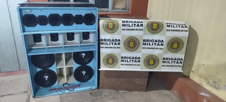 Brigada Militar prende duas pessoas por som alto e desacato no centro de Bom Jesus | Studio ...