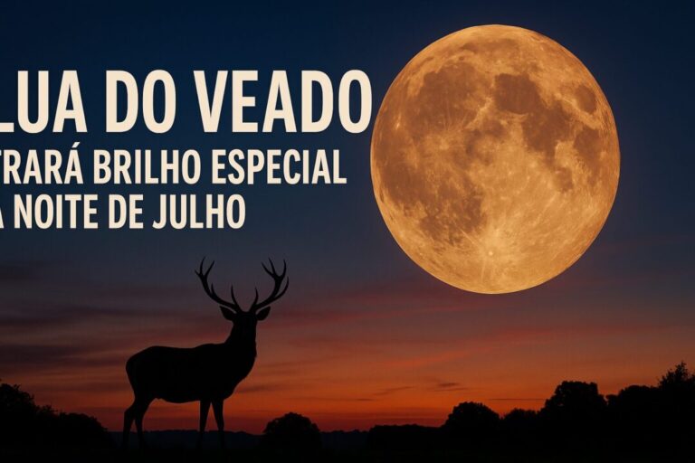 Lua do Veado trará brilho especial à noite de julho | Studio Notícias | Studio TV
