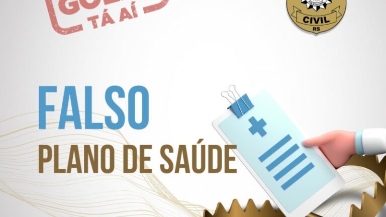 Polícia Civil alerta sobre golpe do falso plano de saúde que mira ...