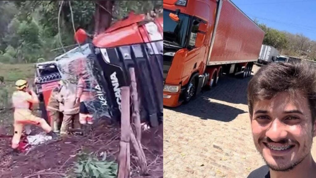 Morre o caminhoneiro e influenciador Gustavo Miranda em grave acidente na BR-381, em Minas ...