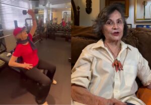 Atriz Rosamaria Murtinho impressiona ao levantar peso aos 93 anos ...