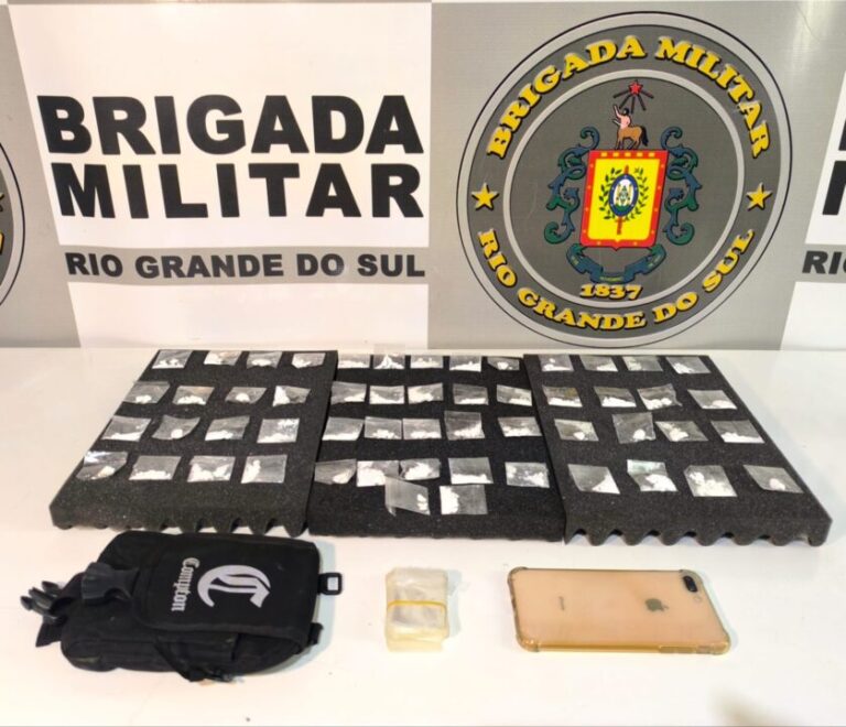 Brigada Militar prende homem por tráfico de drogas durante operação em ...