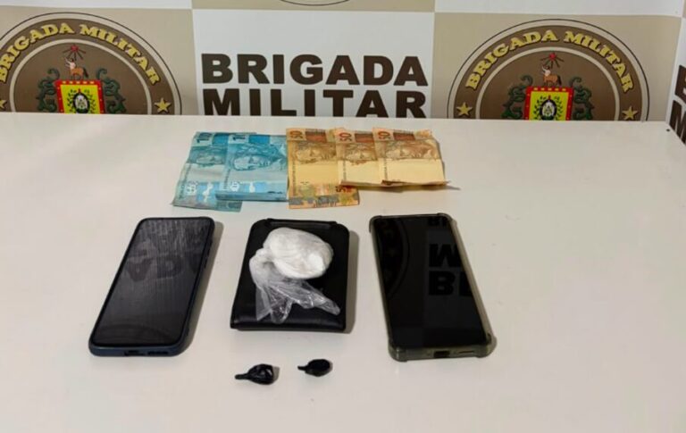 Brigada Militar prende homem por tráfico de drogas em Serafina Corrêa ...