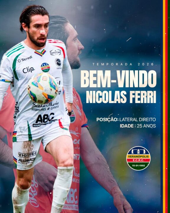 Veranópolis anuncia retorno do lateral-direito Nicolas Ferri para a ...